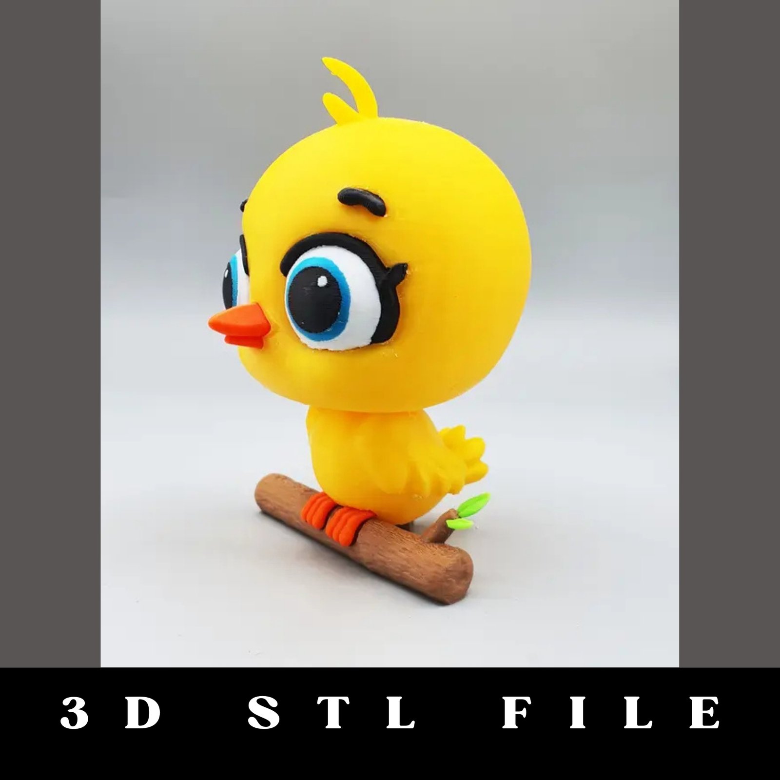Chibi Bird STL File - print3dstl.com