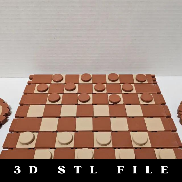 Forest Chess Set - Log and Mushroom Chess Board